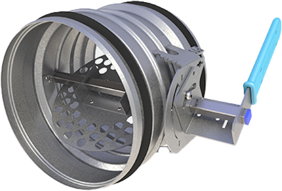 HALTON DAMPER HALTON PTS/C-100, PERFORATED BLADE | Air Flow Dampers ...