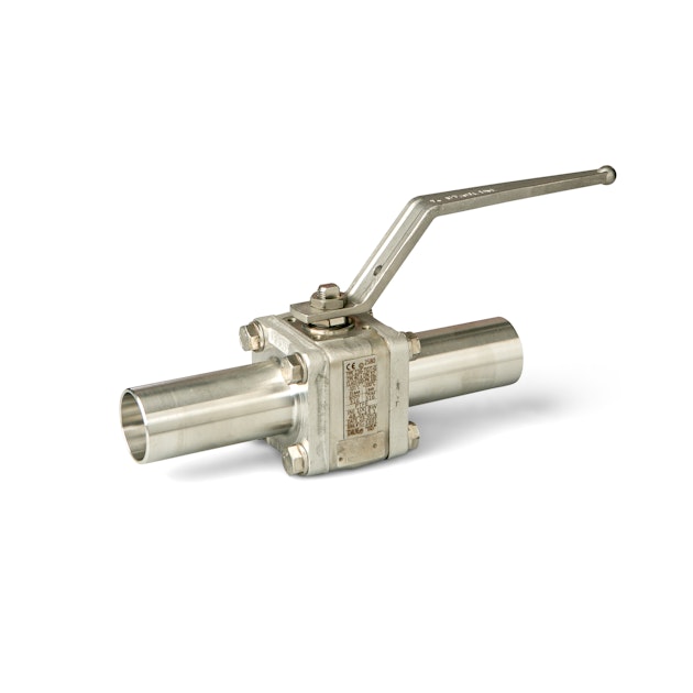 STARLINE BALL VALVE S.S STARLINE WELD DN15 PN100 OX-236TTT/IBW W ...