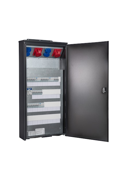 UTU DISTRIBUTION BOARD FE BASSET 3812M+PR2 X 50A IP34 FE | Cabinet ...