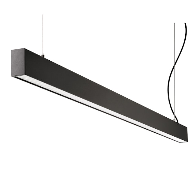 INSPIRE 1500 SORT PRISMATISK 3000K PIR | Interiørarmaturer nedhengt ...