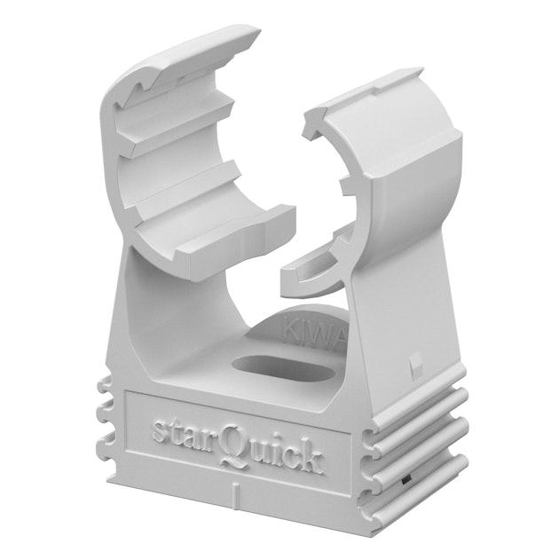 OBO BETTERMANN STARQUICK PIPE CLIPS SQ 12 11,5-15 RAL 7035 100PCS ...