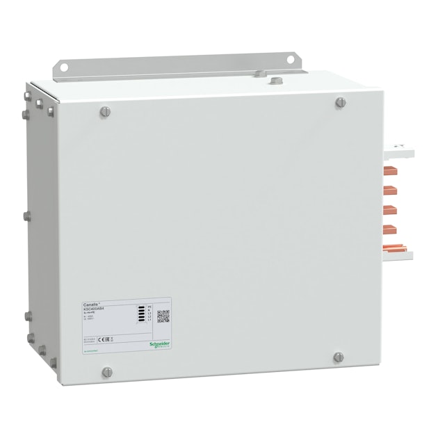 SCHNEIDER ELECTRIC BUSBAR CANALIS END FEED BOX 250 A | Busbars And ...