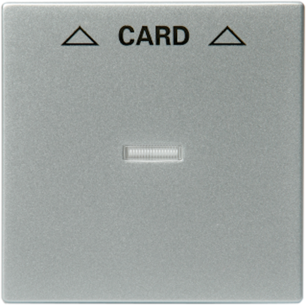 COVER PLATE CARD SWITCH,ALU,IMPRESSIVO | Deler | Onninen AS
