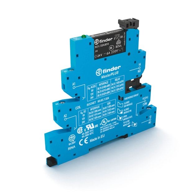 FINDER RELEE+PESA 39.31 1CO 6A 240VDC | Onninen