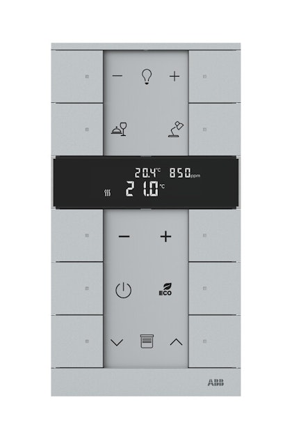 ABB ROOM THERMOSTAT FAH 10-GANG RTC CO2 RH ALU | Other Control Systems ...