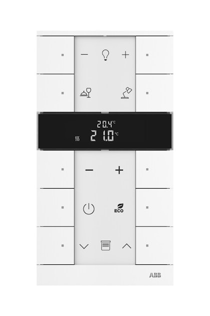 ABB ROOM THERMOSTAT FAH 10-GANG RTC WHITE | Other Control Systems | Onninen