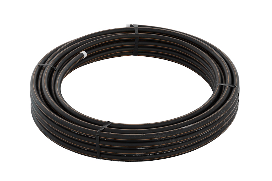 PE-RÖR 75 PN 10 L=400 M BRUN STRIPE | PE-100 Rör PN10 (SDR17) | Onninen