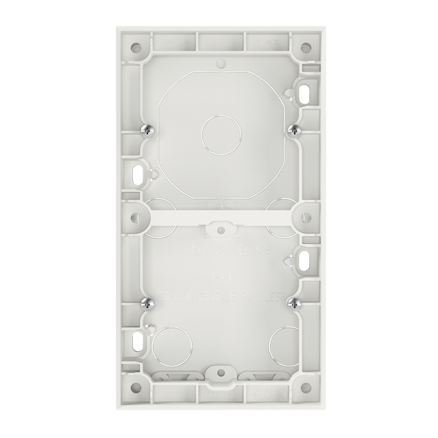 ELKO SURFACEB 2G 35 MM PW ELKO PLUS SURFACE FRAME 40MM WHITE ...
