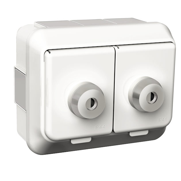 SCHNEIDER ELECTRIC SOCKETOUTLET DSO SURFACE IP44 SCREW LOCK | Surface ...