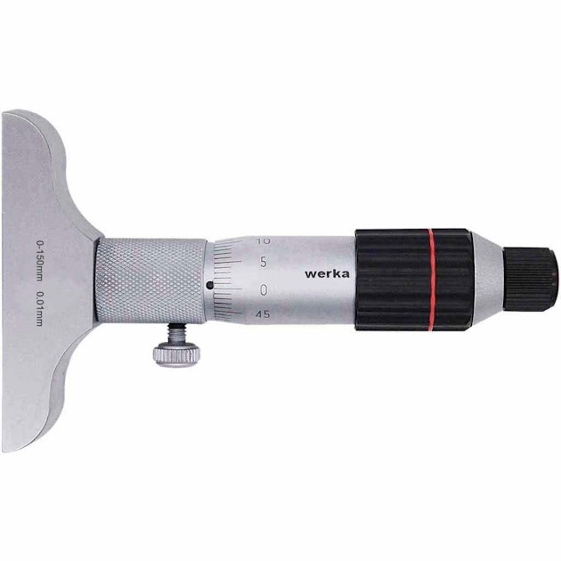 WERKA WERKA DEPHT MICROMETER DEPTH MICROMETER 0-300 MM | Calipers ...