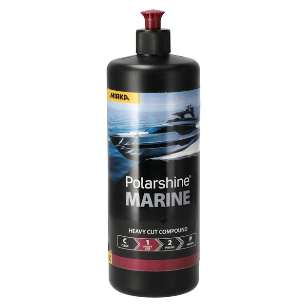 MIRKA POL. COMPOUND MIRKA POLARSHINE MARINE HEAVY CUT 1L | Car Wash ...