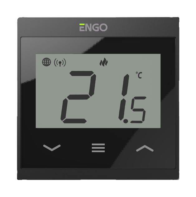 ENGO KÜTTE/JAHUTUSE TERMOSTAAT E55-B WIFI, RAAMITA, 230V MUST | Onninen