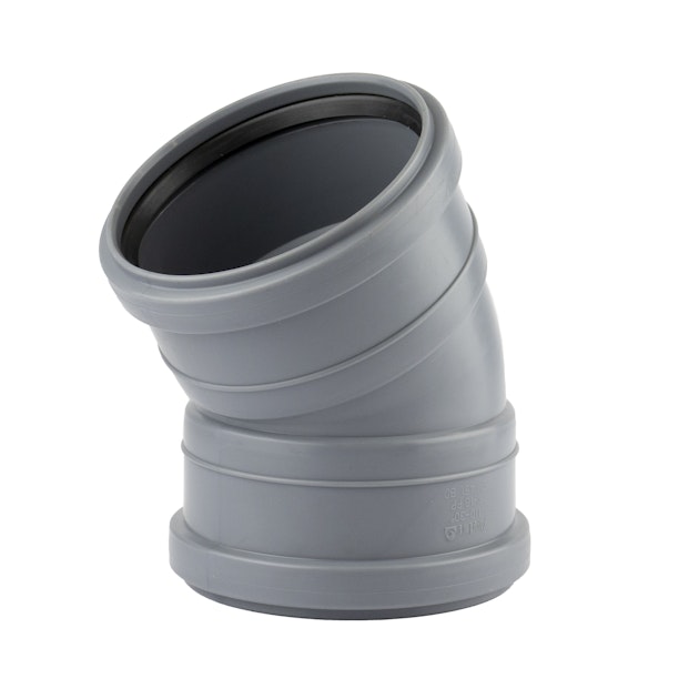PIPELIFE HT SOCKET BEND 110x30 PP | Inhouse plastic sewage pipe ...