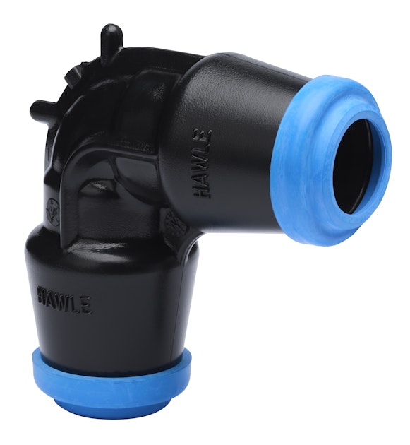 ONNINEN KOPPLING HAWLE 6420 40 VINKEL 90 PLAST | Mekaniska Fogar I ...