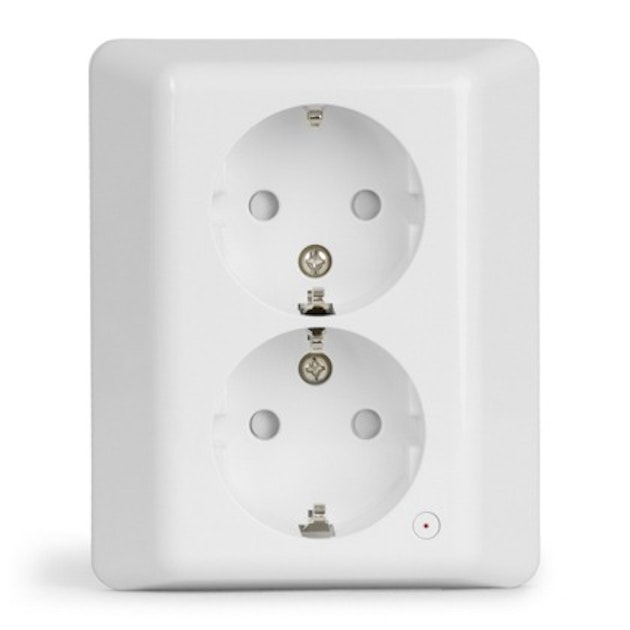 FUTUREHOME SMART HOUSE SOCKET 1 BOX 2x16A POLAR WHITE | 25 Socket ...