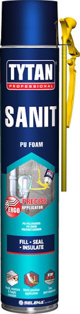 TYTAN PU-FOAM TYTAN SANIT 750ML | Polyurethane insulation and foam ...