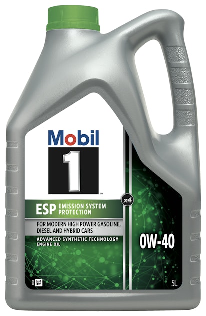 MOBIL MOBIL BENSIINIMOOTTORIÖLJY MOBIL1 ESP X4 0W40 4x5L ...