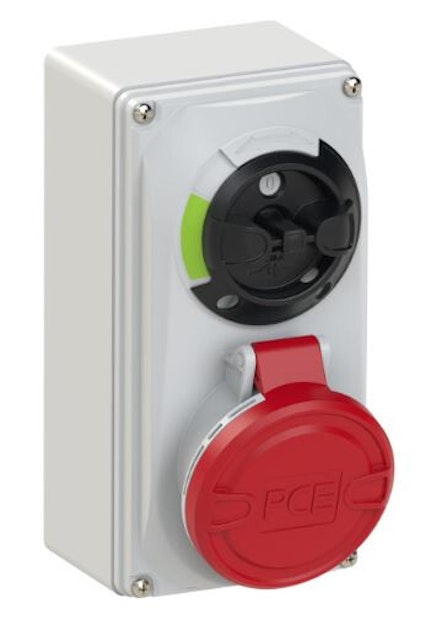 ONNLINE POWER SOCKET-OUTLET 16A5P 6H400V IP44/IP54 INTERL | Power ...