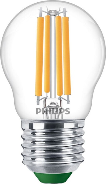 PHILIPS MINI-BALL SHAPE LAMP E27 827 485LM 40W=2.3W P45 UE | Led-Lamp ...