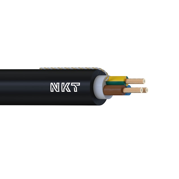 NKT COPPER POWER CABLE-HF RXQ 3G1,5 0,6/1kV Dca K500 | 1 kV COPPER POWER CABLES ≤16 mm2 Dca ...