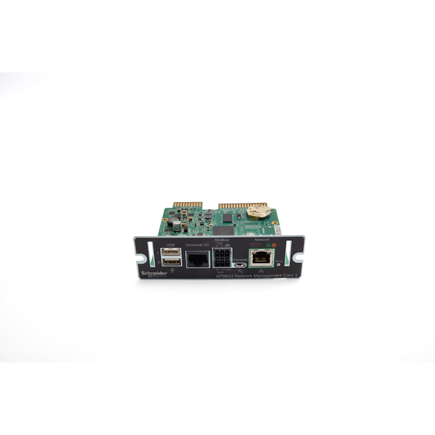 SCHNEIDER ELECTRIC UPS-MANAGEMENT CARD SMART MODBUS CARD | Steel Panel ...