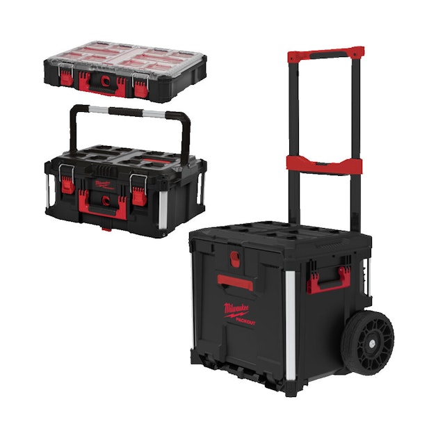 MILWAUKEE DRAWER MILWAUKEE ROLLING PACKOUT SET 3P | Tool Boxes | Onninen
