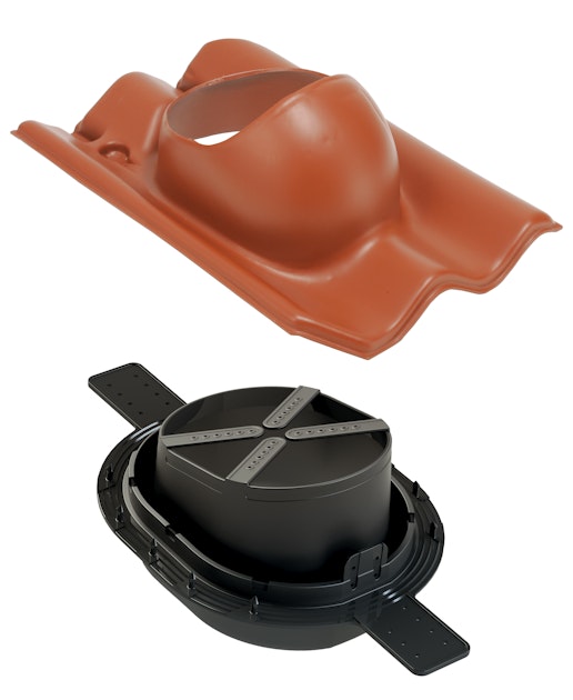 VILPE TAKGENOMFÖRING 2K VILPE VITTINGE 2 TIILENRÖD | Ventilation för bostadshus | Onninen