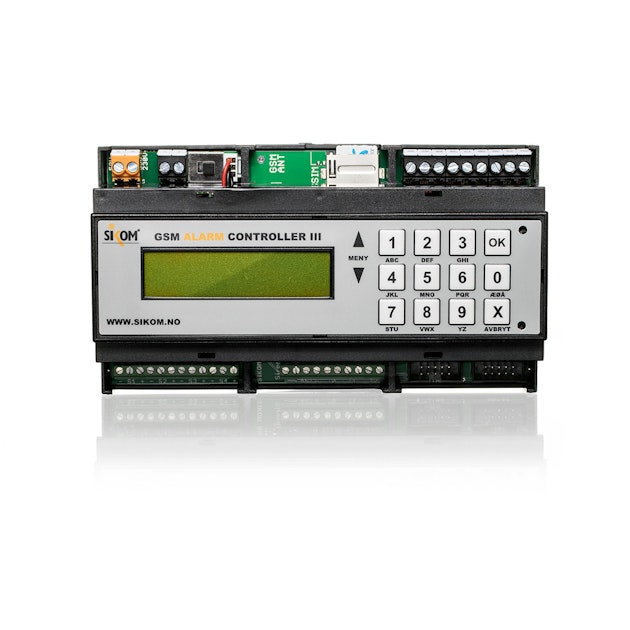 GSM ALARM CONTROLLER III SIKOM AS | Fjernbrytere | Onninen AS