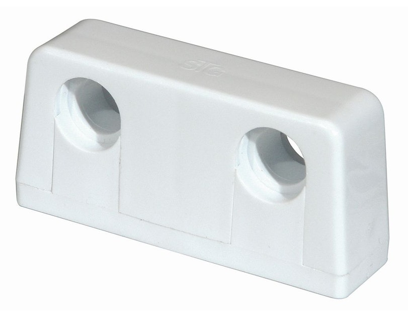 PURUS TUBE CLAMP DOUBLE PURUS 10/12/15mm CC40 WHITE | Pipe Clamps ...