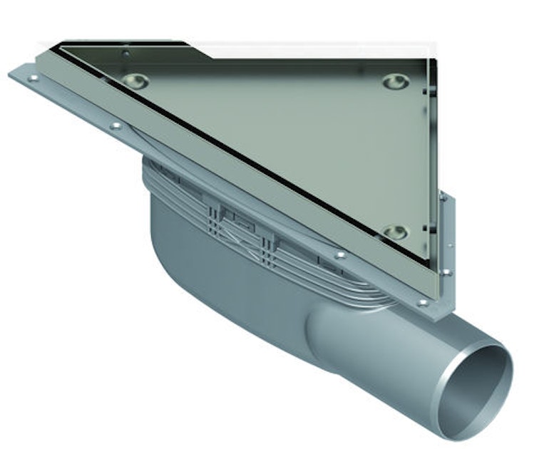 PURUS CORNER FLOOR DRAIN PURUS CORNER TILE INSERT 75mm SIDE | Floor ...