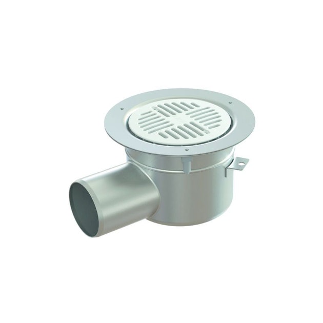 PURUS FLOOR DRAIN HORIZONTAL TOR 75 P SS | Floor drains and accessories ...