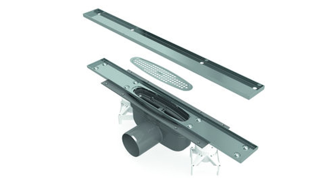 PURUS LINEAR FLOOR DRAIN PURUS LINE 1000 TILE INSERT 75mm | Line floor ...