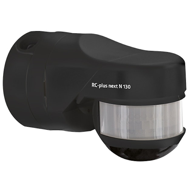 LUXOMAT MOTION DETECTOR LUXOMAT RC-PLUS NEXT N 130 IP54 BLACK ...