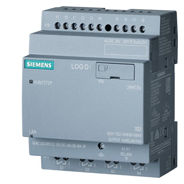 SIEMENS LOGIC MODULE LOGO 24RCEO LOGO 8 | Plc'S | Onninen