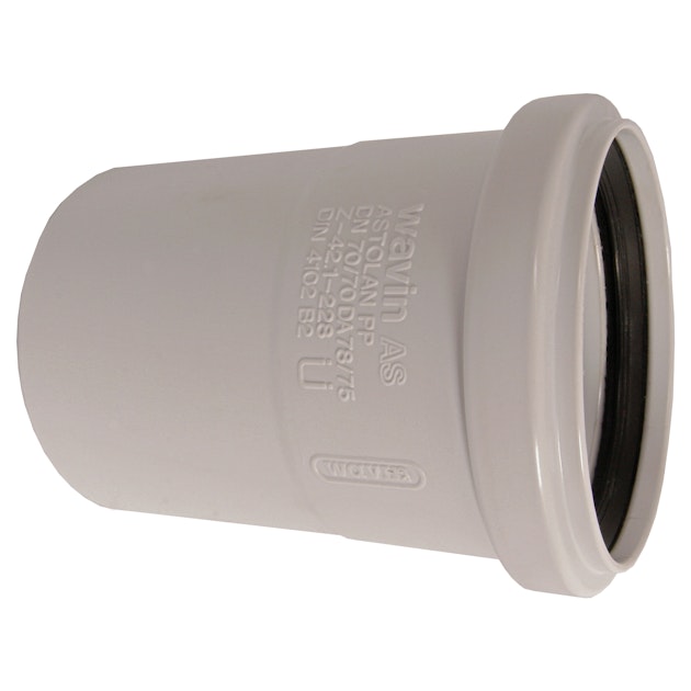 78/75 MM ASTO OVERGANG TIL PVC/PP RØR | Onninen AS