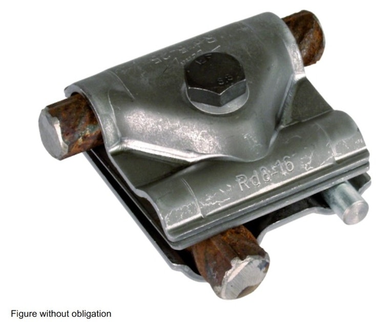 DEHN+SÖHNE CONNECTOR DEHNEARTHING MAXI MV PRESS BARE STEEL | Earthing ...