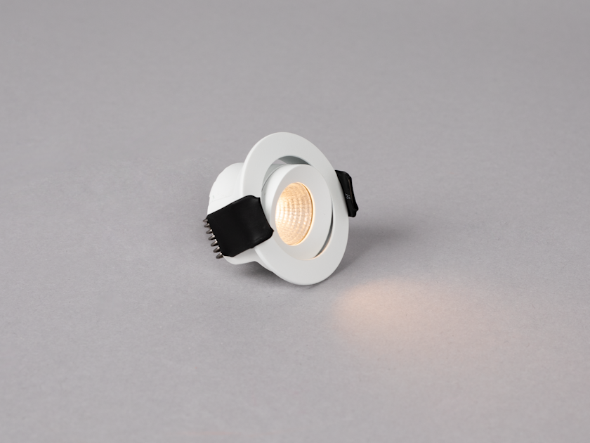 HIDE-A-LITE DOWNLIGHT OPTIC XS IP44 230lm 4W 2700K WH TILT | Downlight ...