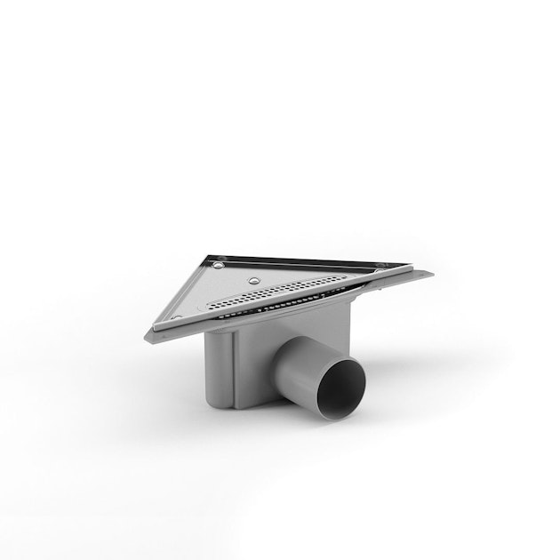 PURUS FLOOR DRAIN PURUS CORNER 75 SIDE | Line floor drains & ACC | Onninen