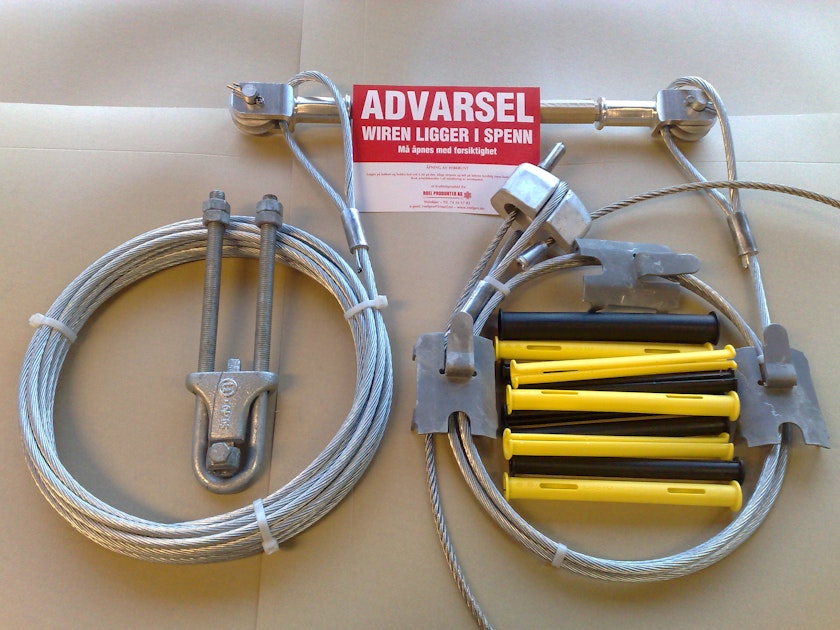 BARDUN 95MM2 U/ISO 14M KJOKS | Komplette bardunsatser | Onninen AS