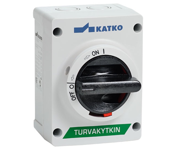 KATKO SAFETY SWITCH KUM 416 4x20A 400V 7,5kW | Safety Switchers | Onninen