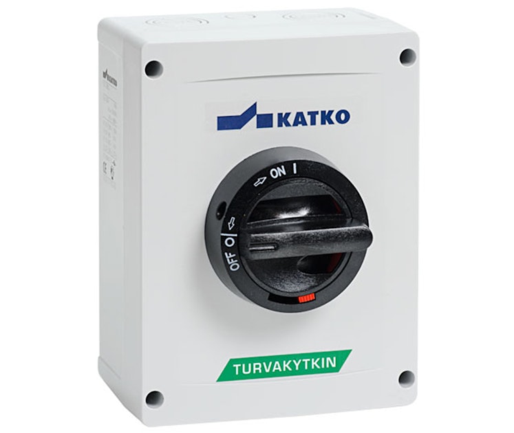 KATKO SAFETY SWITCH KUM 432 4x32A 400V 15kW | Safety Switchers | Onninen