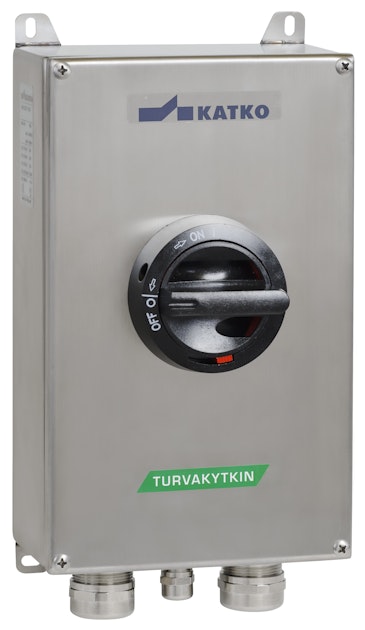 KATKO SAFETY SWITCH KUR 332 3x32A 1V 30kW ATEx | Safety Switchers | Onninen