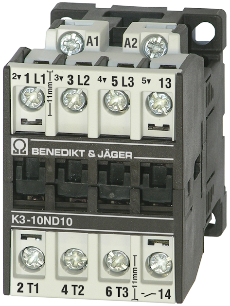BENEDICT CONTACTOR RELAY K3-07ND22 2NO+2NC 4A 230V | Contactor Relays ...