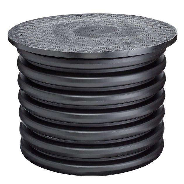 Kabelbrunn 600x560 lock 3 ton med plastlock provbelastad | Kabelbrunnar ...