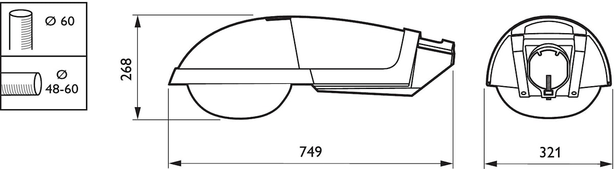 PHILIPS TIEVALAISIN SELENIUM SGP340 SON-T250/150W II PC SUD | Tie- ja ...
