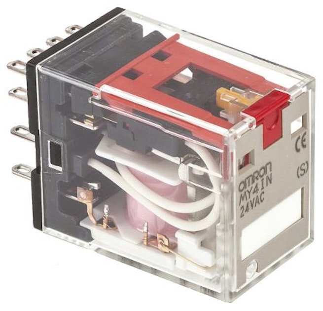 OMRON PLUG-IN RELAY MY4IN 24AC(S) | Switching Relays | Onninen