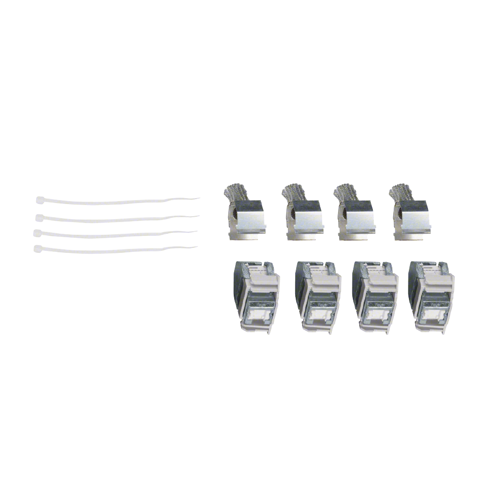 HAGER DATA MODULE SET TN002S RJ45 CAT6 STP | Copper Cords And ...