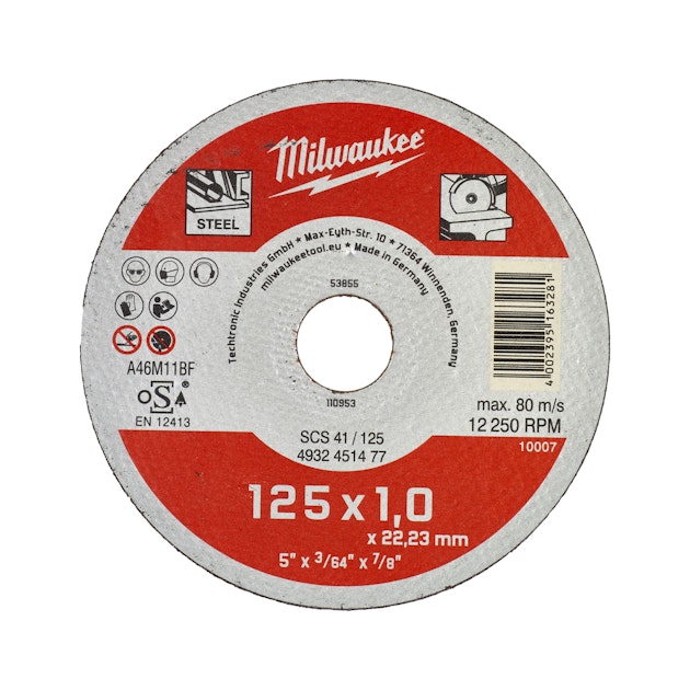 MILWAUKEE - | Cutting And Grinding Discs | Onninen