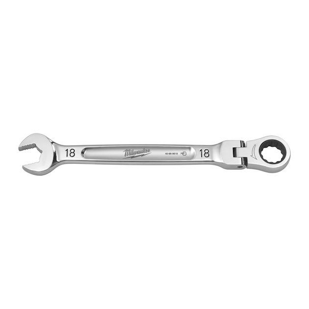 MILWAUKEE SPANNER MILWAUKEE MAXBITE FLEX HEAD 18MM | Spanners Ring ...