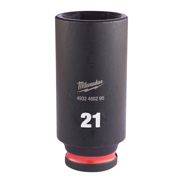 MILWAUKEE SOCKET MILWAUKEE 3/8in SHW DEEP 21MM | Driver Bits | Onninen